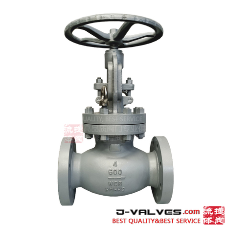 4inch 600lb A216 WCB carbon steel flange globe valve